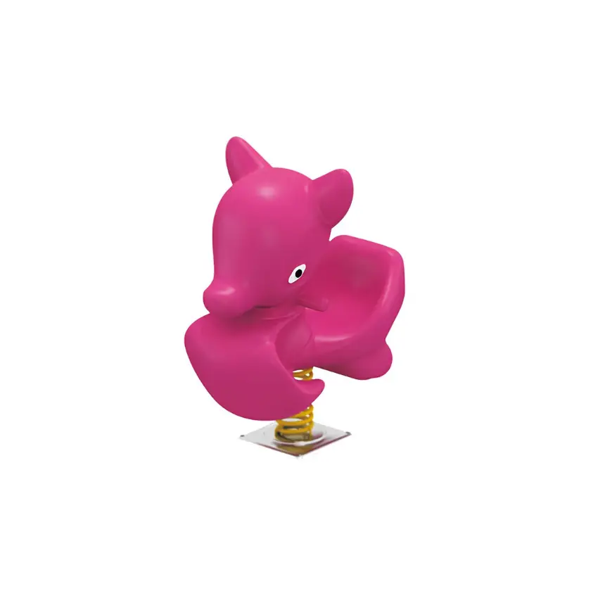 Rocking Seesaw for Kids - Pink Dolphin in Qatar at BravoKids